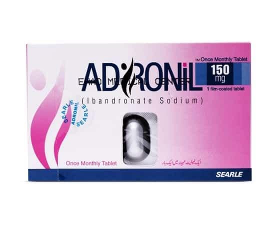 Adronil 150mg Tablet 1 'S - Uses, Formula, Side Effects