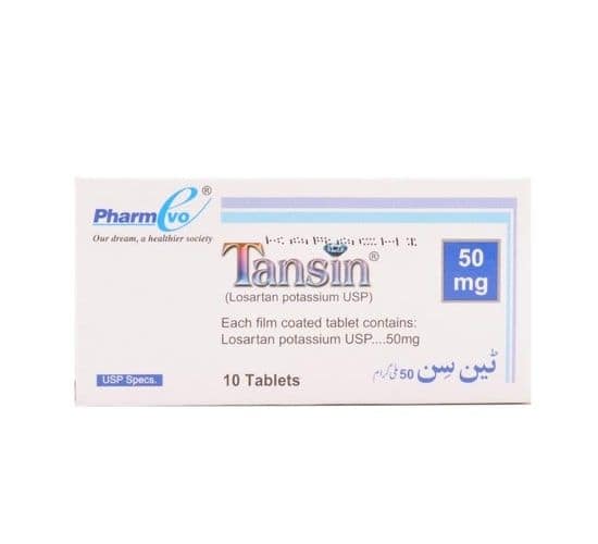Tansin 50mg Tablet 10 'S - Uses, Formula, Side Effects