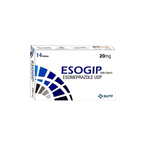 Esogip 20mg Tablet 14 'S - Uses, Formula, Side Effects