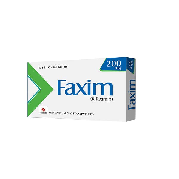 Faxim 200mg Tablet 10 'S - Uses, Formula, Side Effects