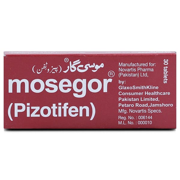 Mosegor 0.5mg Tablet 10 'S - Uses, Formula, Side Effects