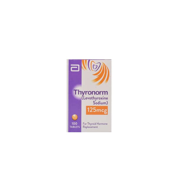 Thyronorm 125mcg Tablet 30 'S - Uses, Formula, Side Effects