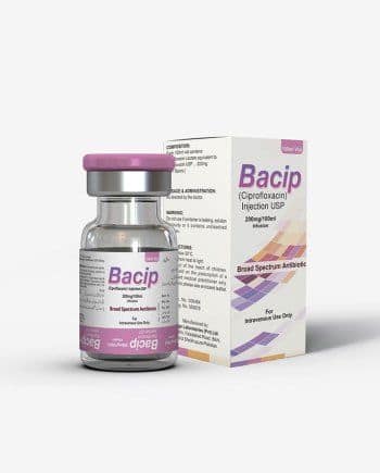 Bacip 200mg Injection 100 ml - Uses, Formula, Side Effects