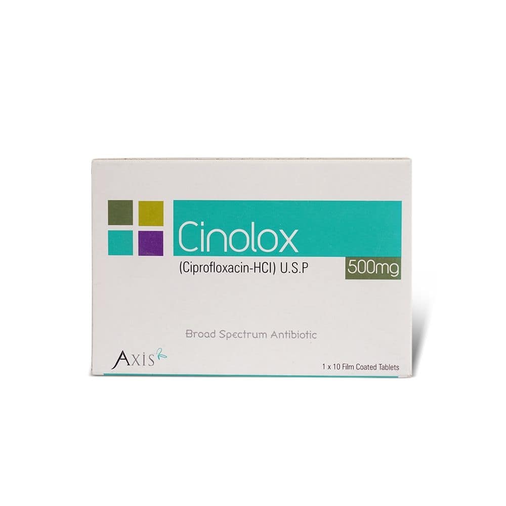 Cinolox 500mg Tablet 10 'S - Uses, Formula, Side Effects