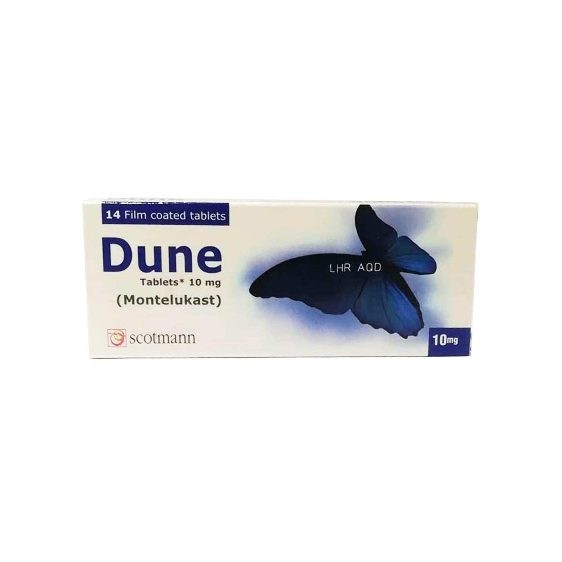 Dune 10mg Tablet 14 'S - Uses, Formula, Side Effects