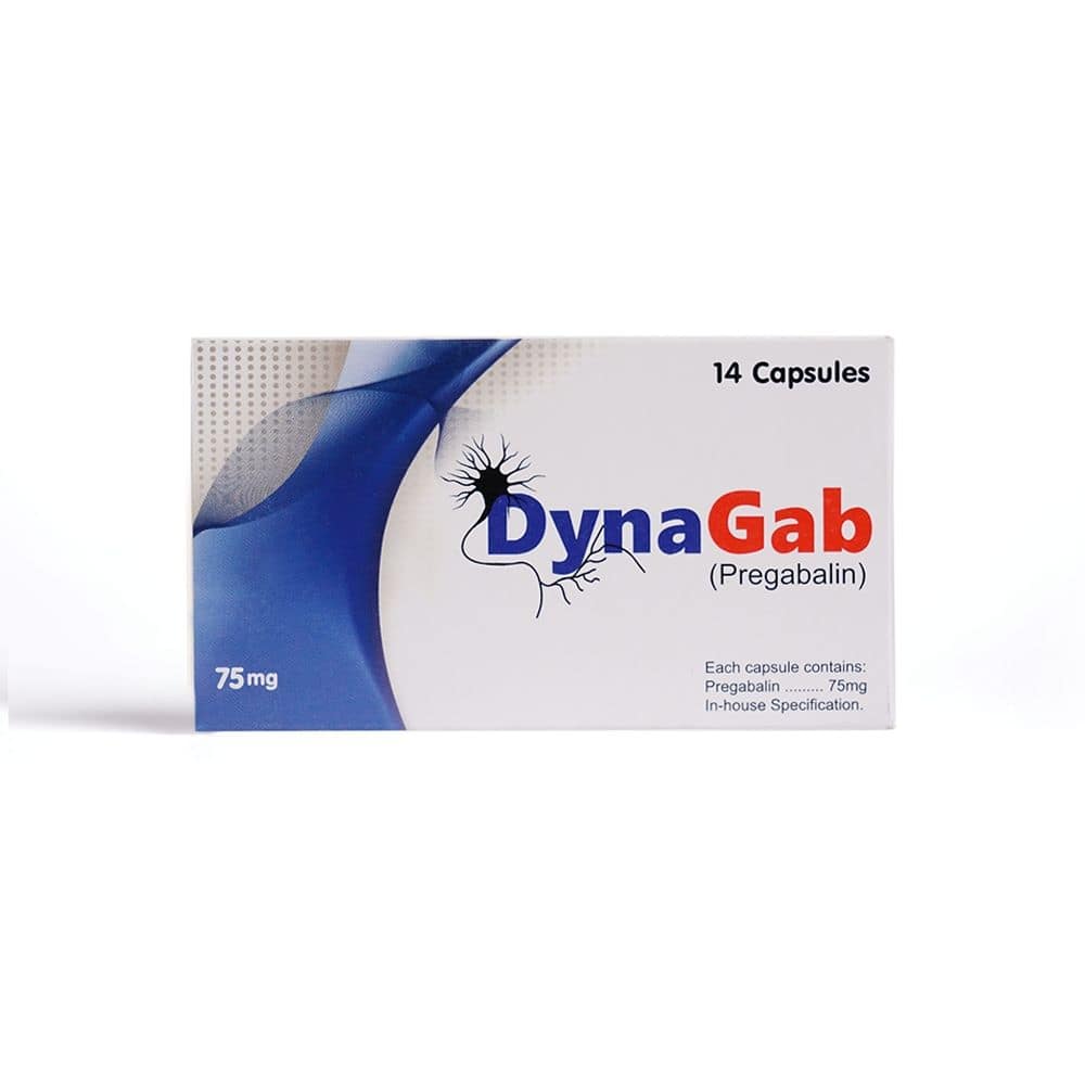 DynaGab 75mg Capsule 7 'S - Uses, Formula, Side Effects