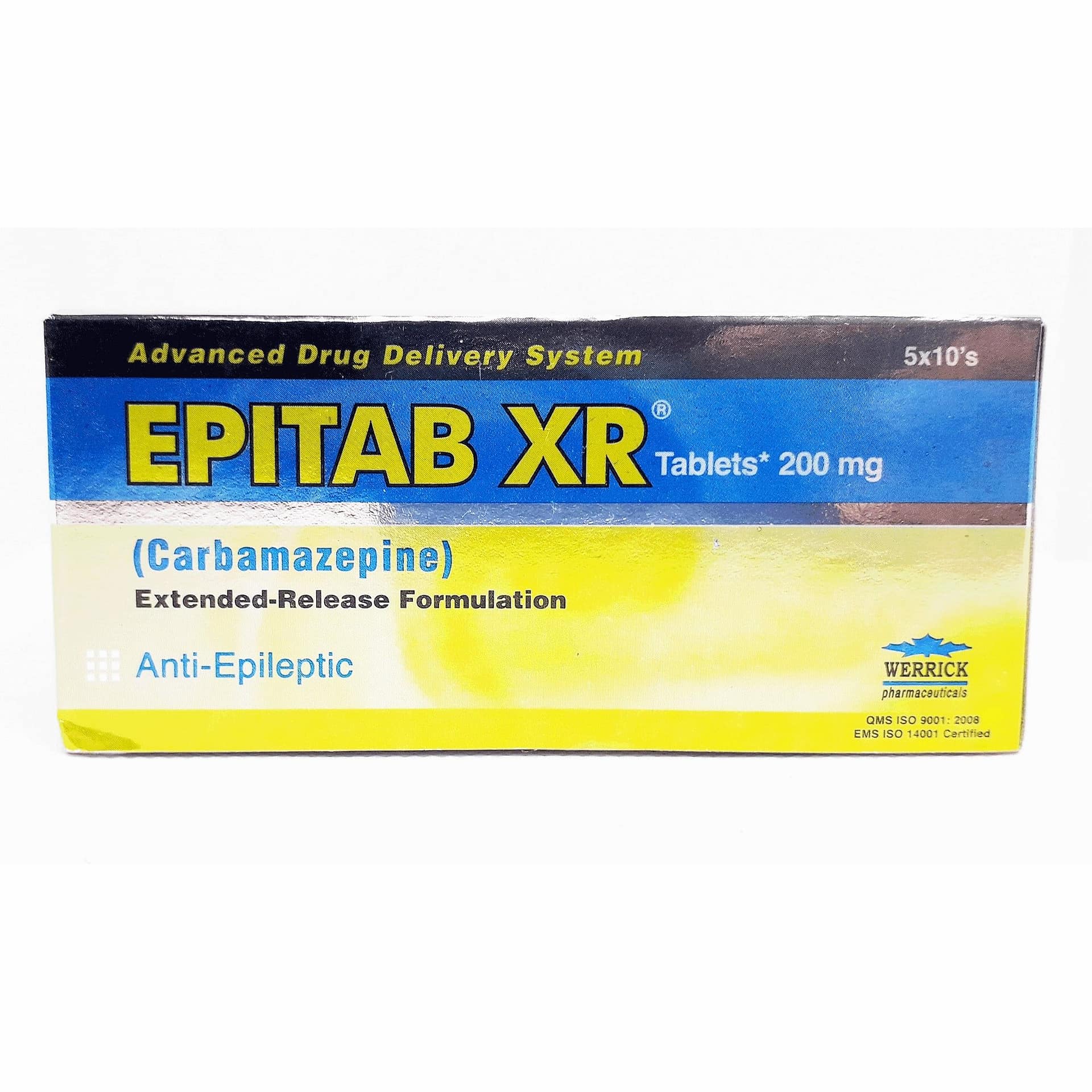 Epitab XR 200mg Tablet 10 'S - Uses, Formula, Side Effects