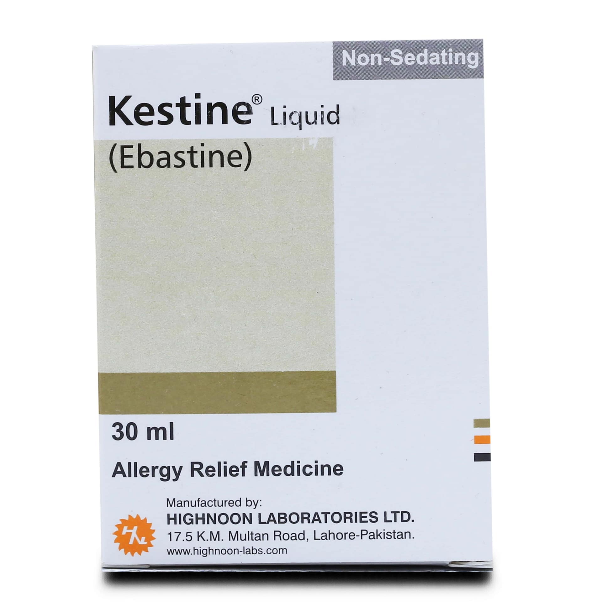 Kestine 5mg/5ml Syrup 30 ml - Uses, Formula, Side Effects