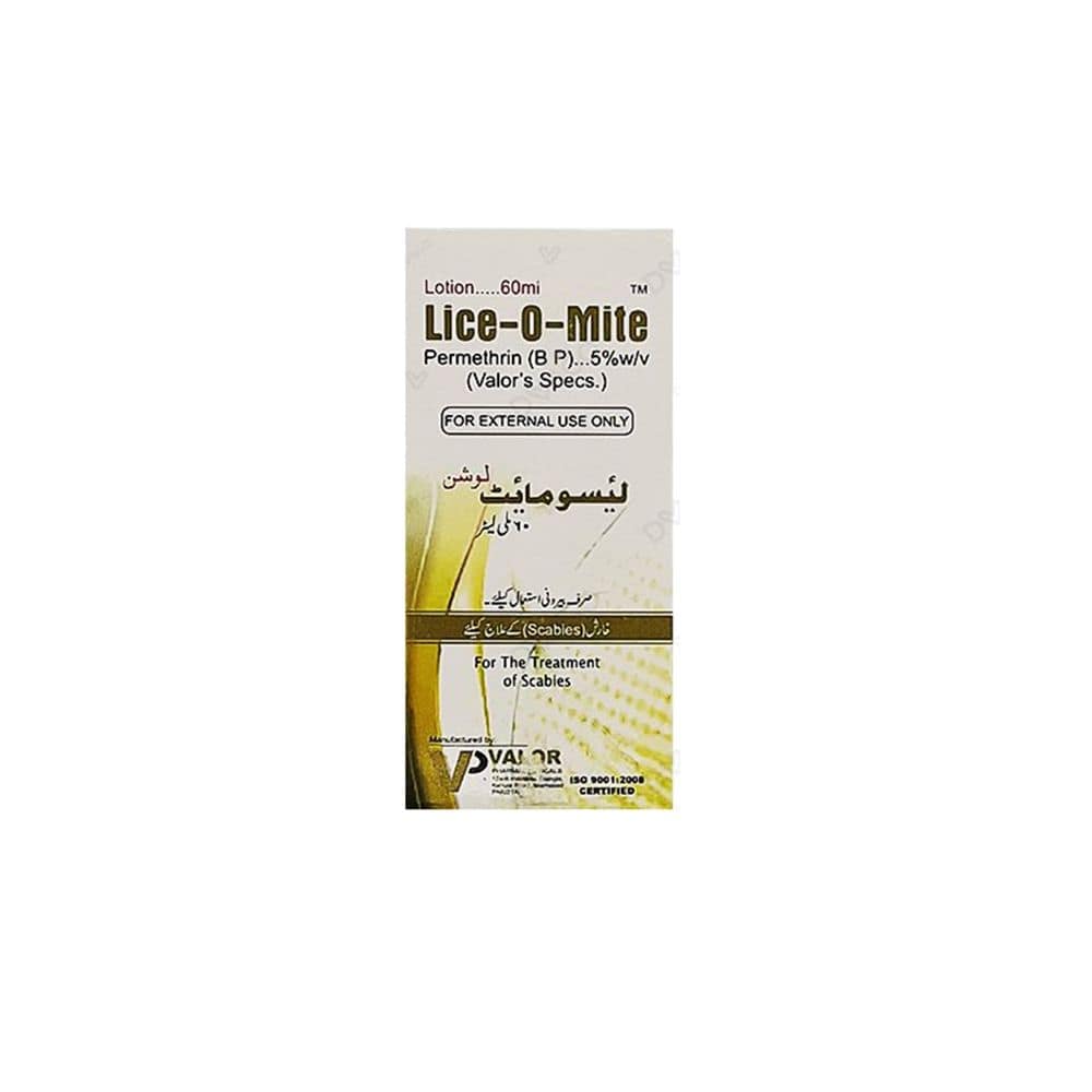 Lice O Mite 5% Lotion 60 ml - Uses, Formula, Side Effects