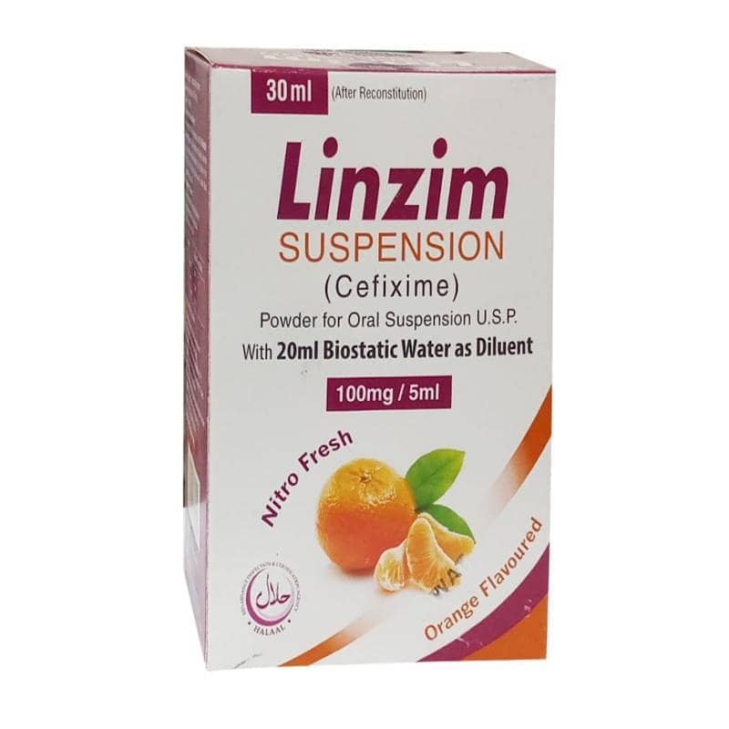 Linzim 200mg Suspension 30 ml - Uses, Formula, Side Effects