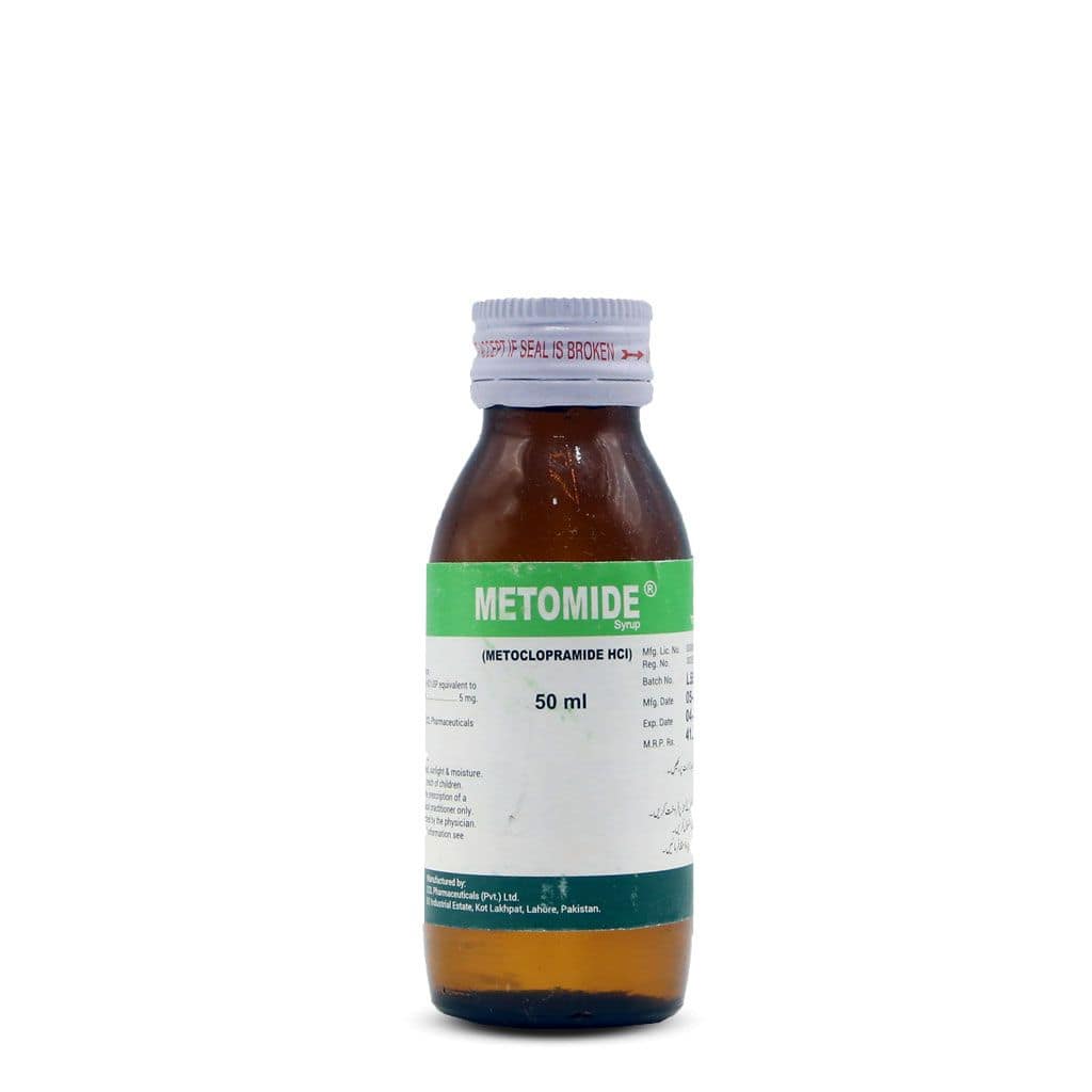 Metomide 5mg/5ml Syrup 50 ml - Uses, Formula, Side Effects
