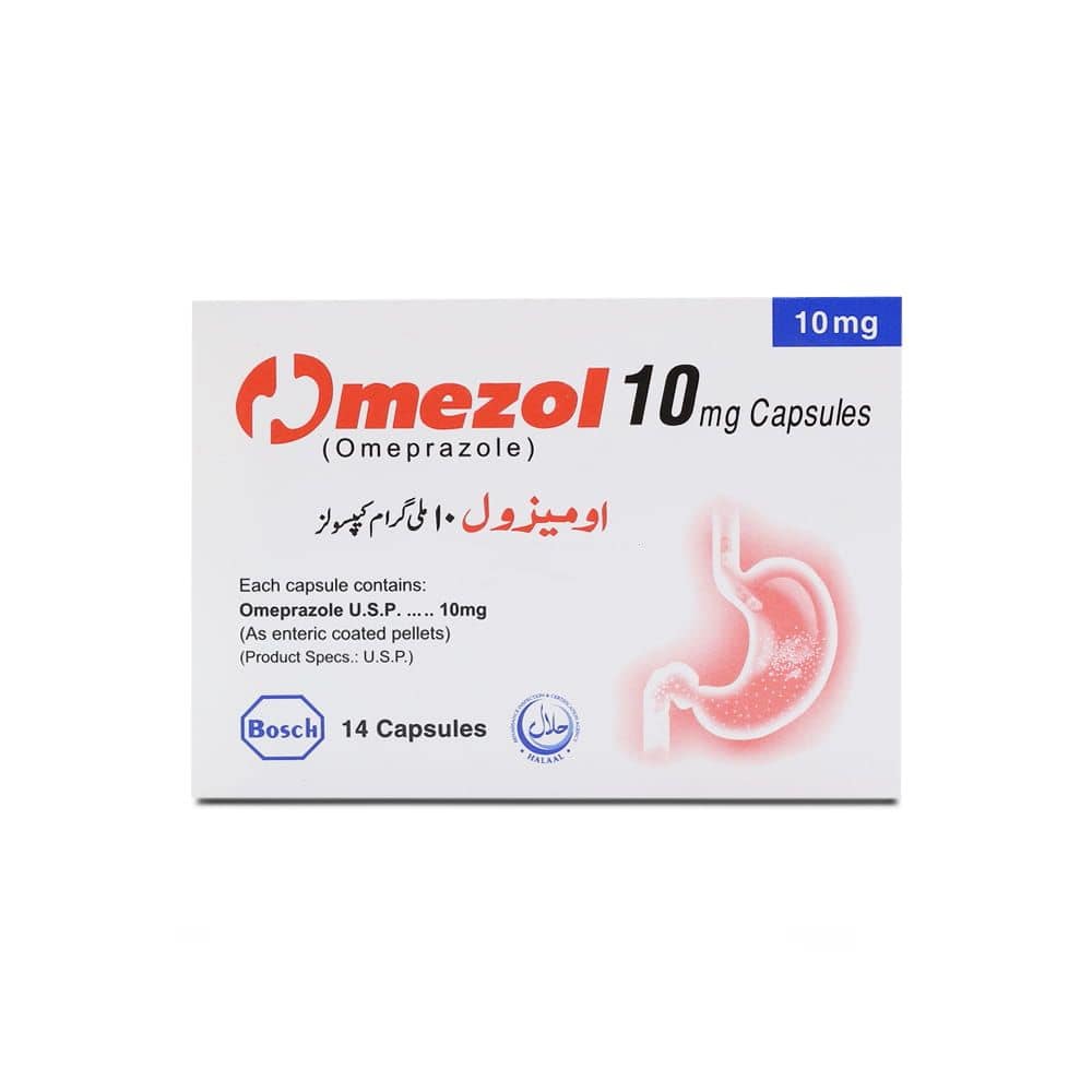 Omezol 40mg Capsule 7 'S - Uses, Formula, Side Effects