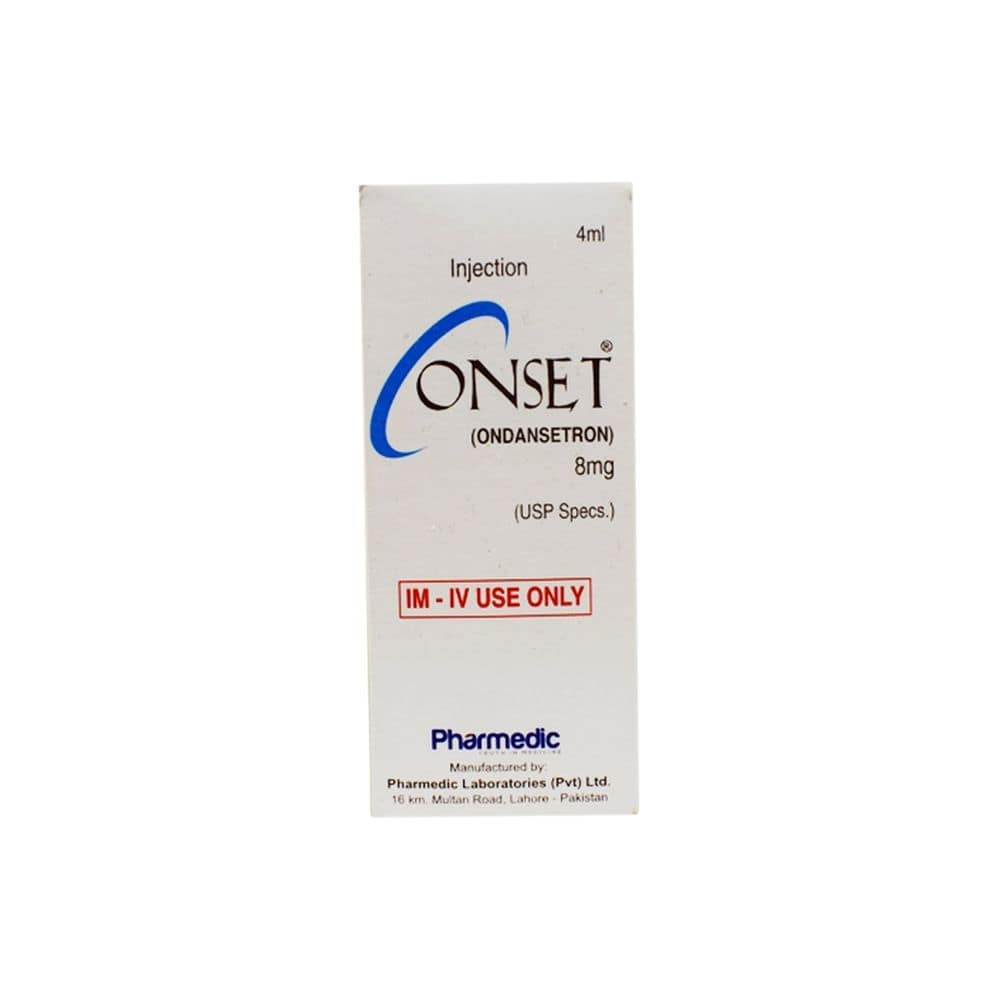 Onset 8mg Injection 4 ml - Uses, Formula, Side Effects