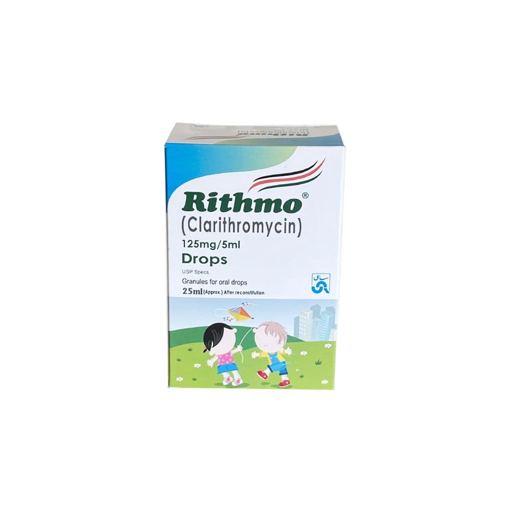 Rithmo 125mg/5ml Suspension 60 ml - Uses, Formula, Side Effects
