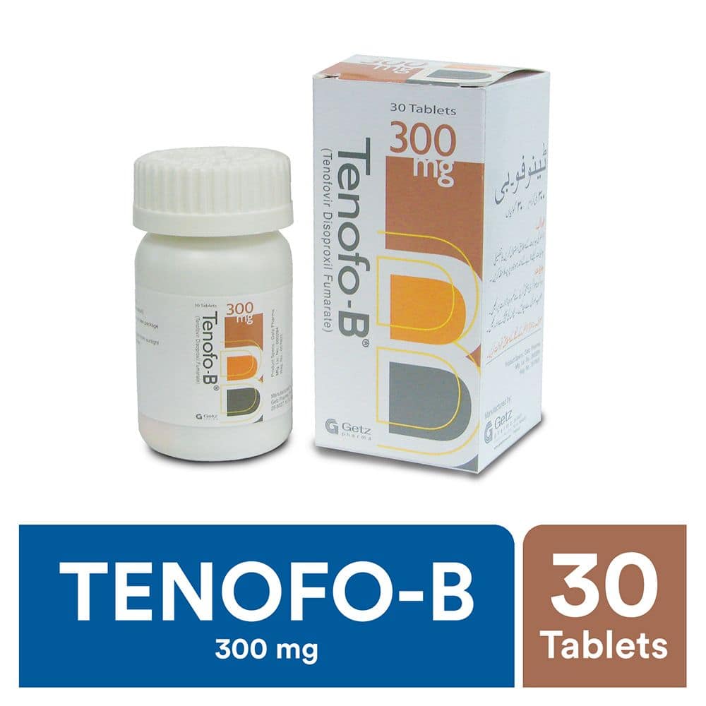 Tenofo-B 300mg Tablet 30 'S - Uses, Formula, Side Effects