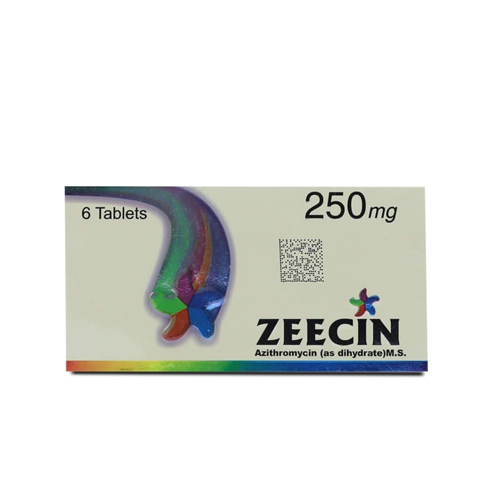 Zeecin 250mg Tablet 3 'S - Uses, Formula, Side Effects