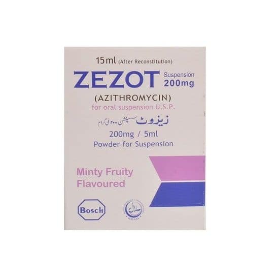 Zezot Dry 200mg/5ml Suspension 15 ml - Uses, Formula, Side Effects